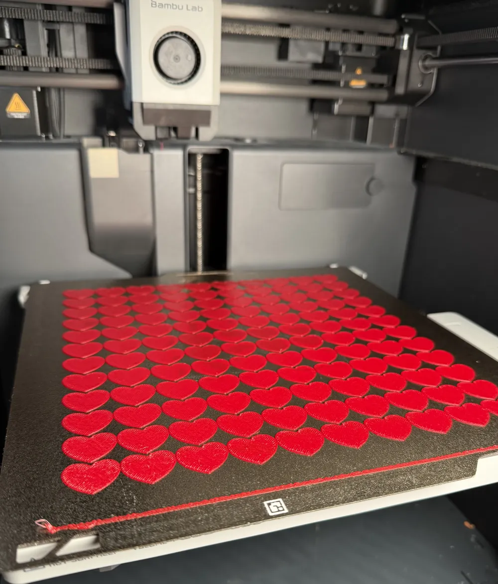 Valentine Heart Decorations - Free 3D Print Model - MakerWorld