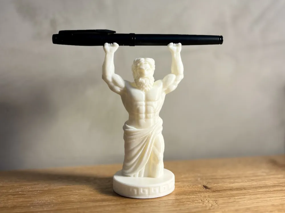 Greek Pen Holder - Free 3D Print Model - MakerWorld