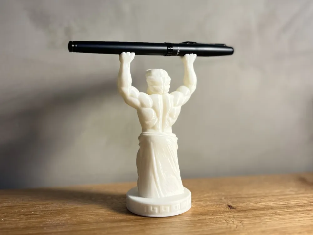 Greek Pen Holder - Free 3D Print Model - MakerWorld