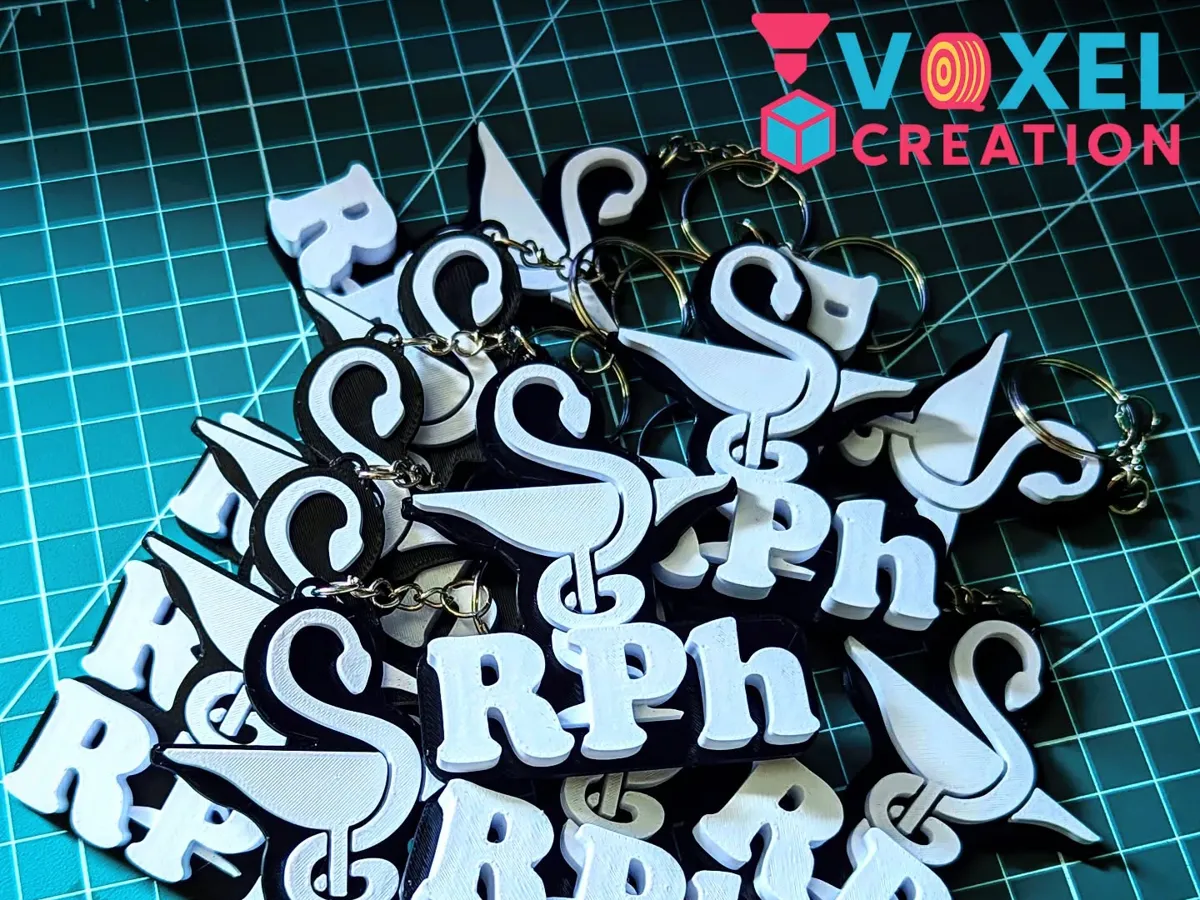 Kurso Series Keychain - RPH - Free 3D Print Model - MakerWorld