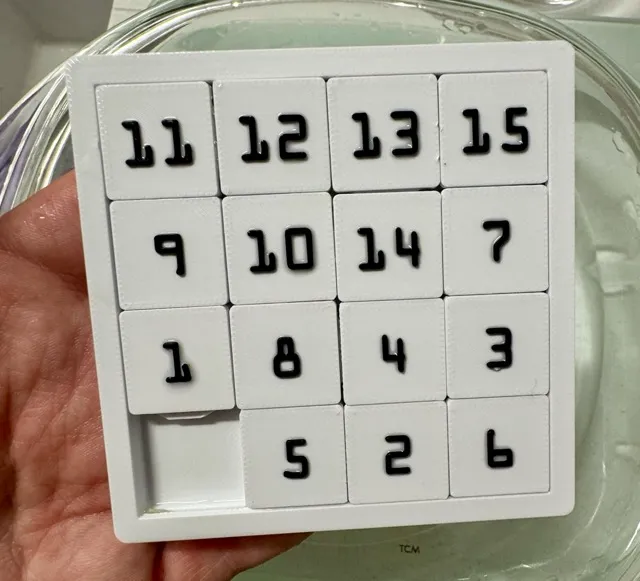 Numbers Puzzle (PVA Tolerance Print Test) by pauls_3d_things - MakerWorld
