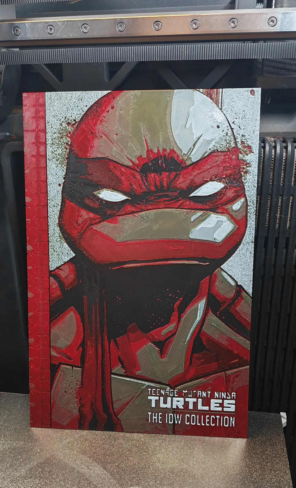 Hueforge TMNT The IDW Collection Raphael - Free 3D Print Model - MakerWorld