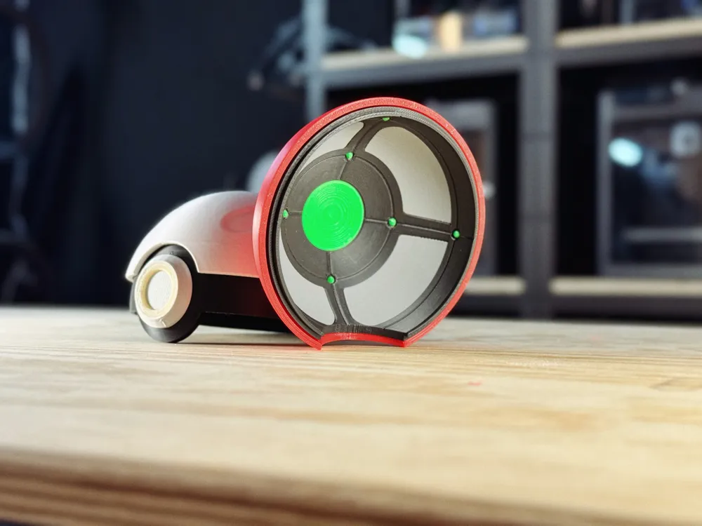 Pokémon Poké Ball – AMS Compatible Display Capsule - Free 3D Print ...