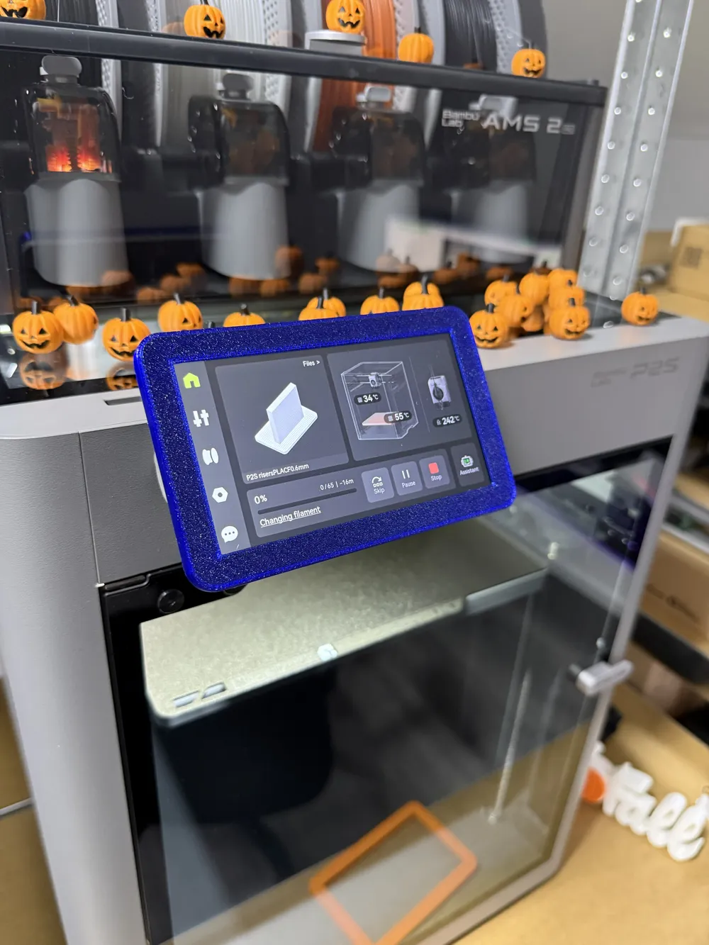 P2S display bezel by 3D factory MakerWorld: Download Free 3D Models