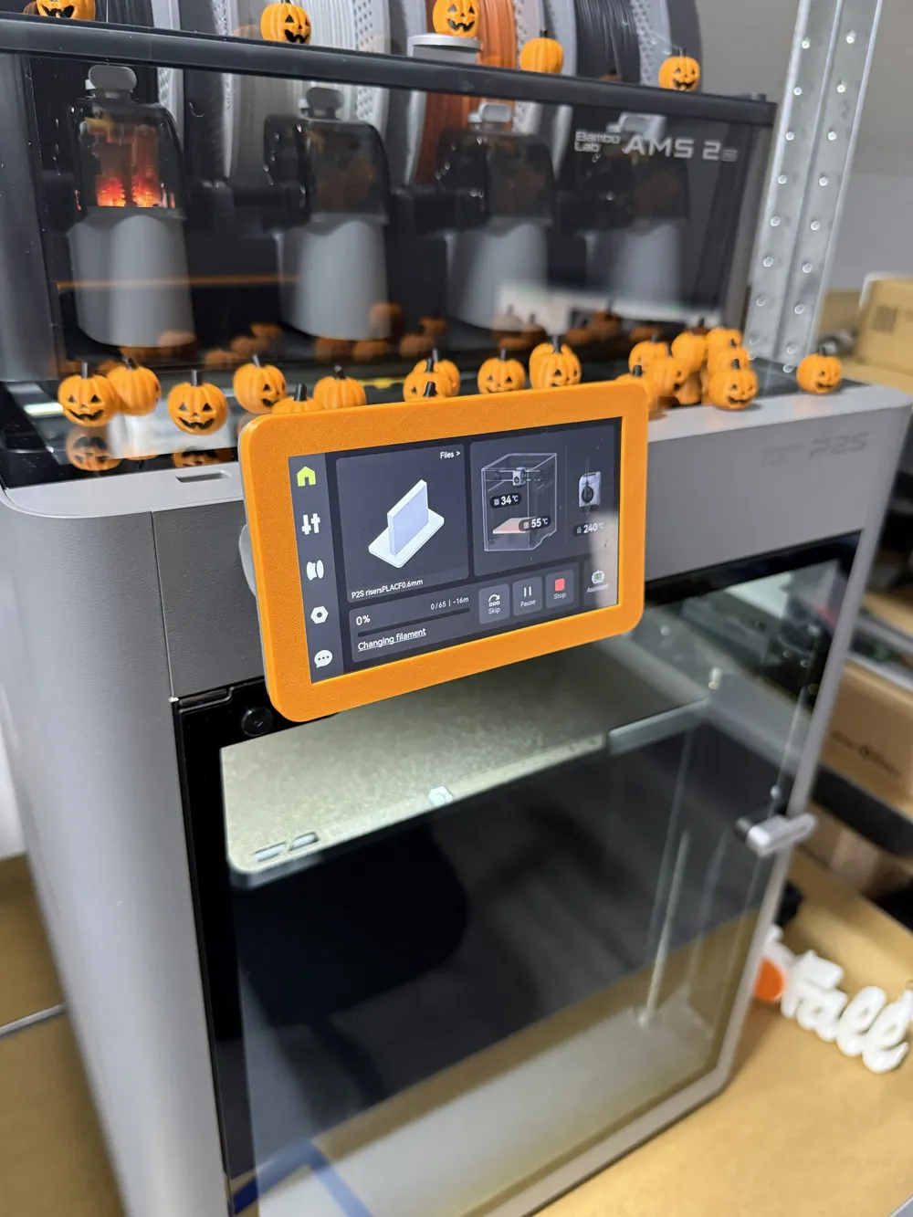 P2S display bezel by 3D factory MakerWorld: Download Free 3D Models