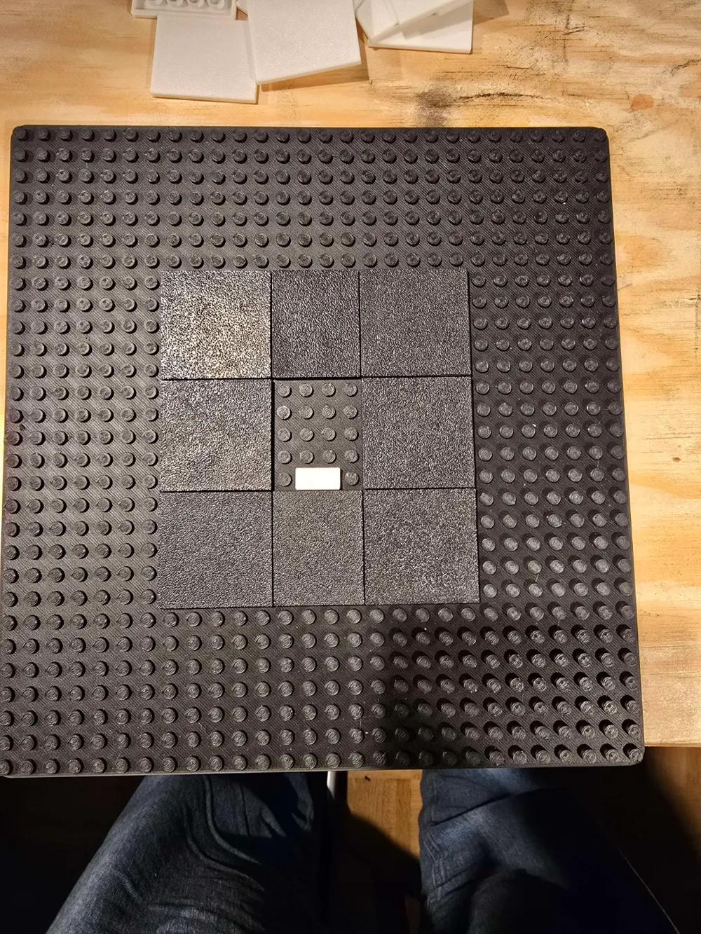 3D Brick Head in Frame_Legos Compatible by Oekla - MakerWorld