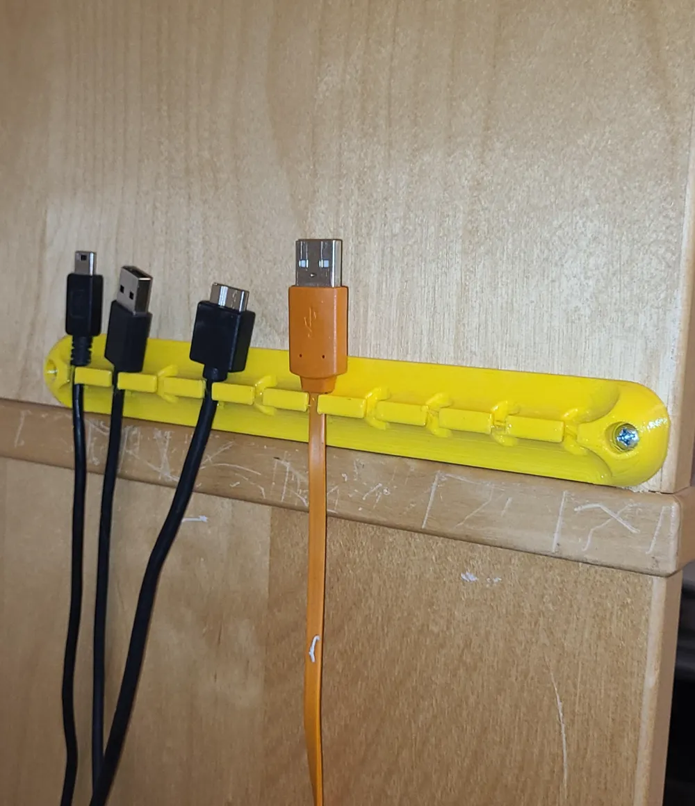 usb cable holder by 3D_maker - MakerWorld