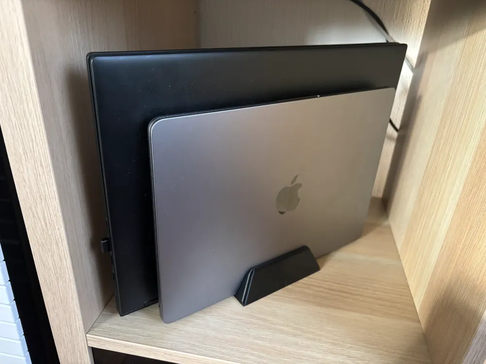 Dual Notebook Stand by René Krail MakerWorld: Download Free 3D Models