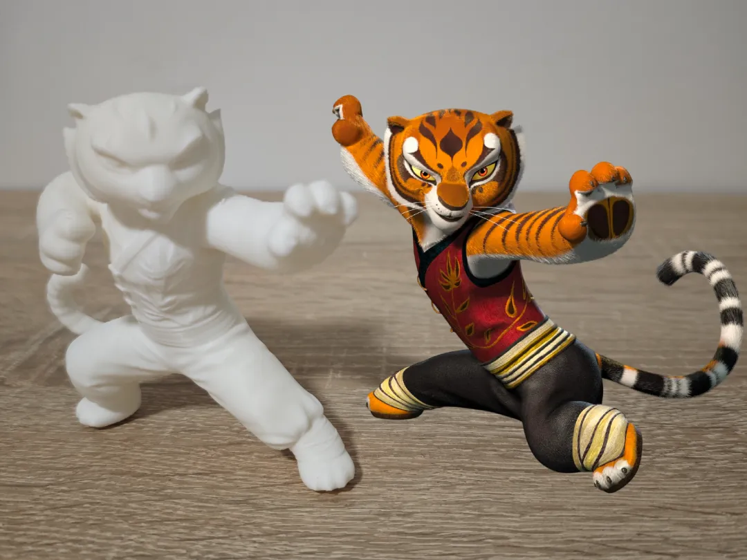 Tigress - Kung Fu Panda - Free 3D Print Model - MakerWorld