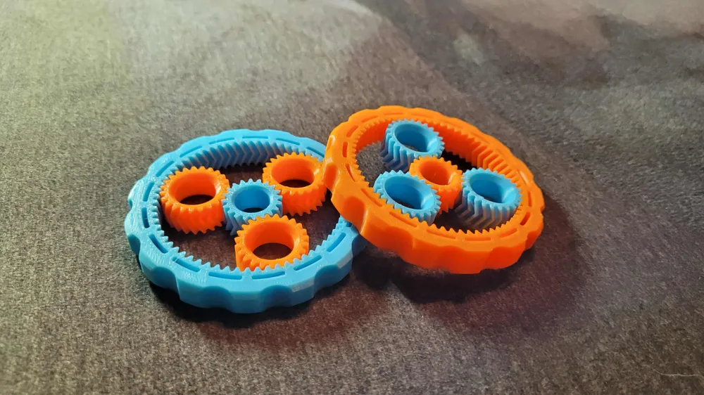 fidget spinner - long spinning - Free 3D Print Model - MakerWorld