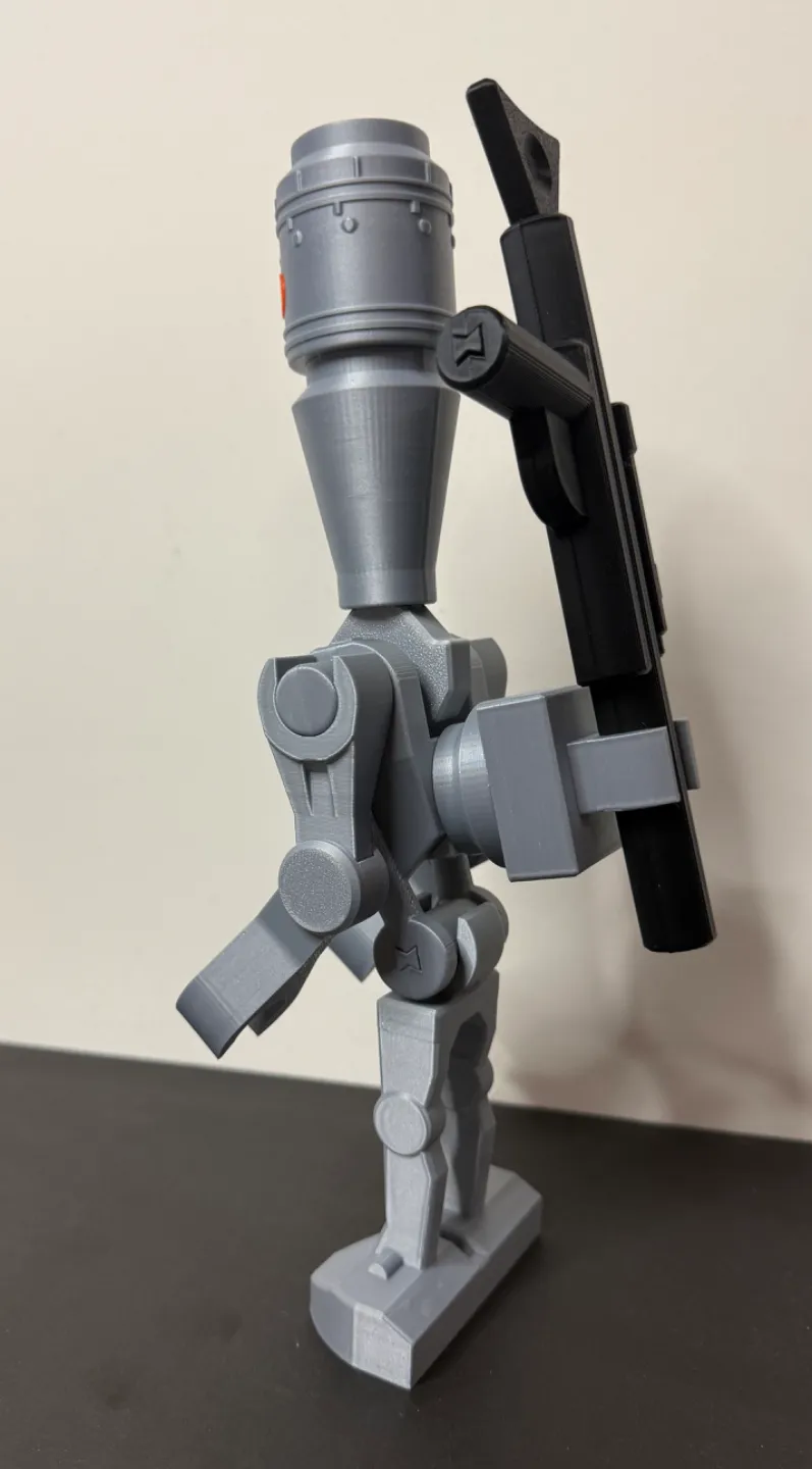 Big Brick IG-11 / IG-88 Droid 500% no support - Free 3D Print Model - MakerWorld