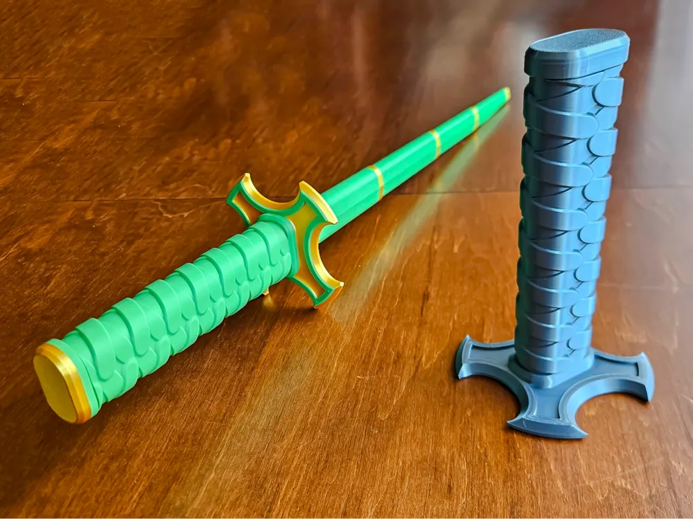 Linear Katana (Print in place) by Mr_Andre MakerWorld: Download Free 3D ...