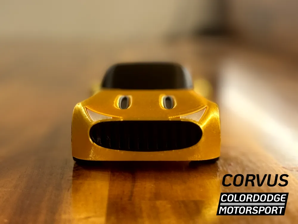 Colordodge Motorsport Corvus Toy Car Kit by colordodge - MakerWorld