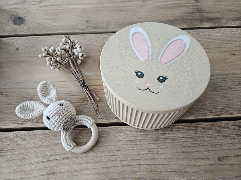Bespoke 3D-Printed Bunny Jewelry Box by MSAC Design - MakerWorld