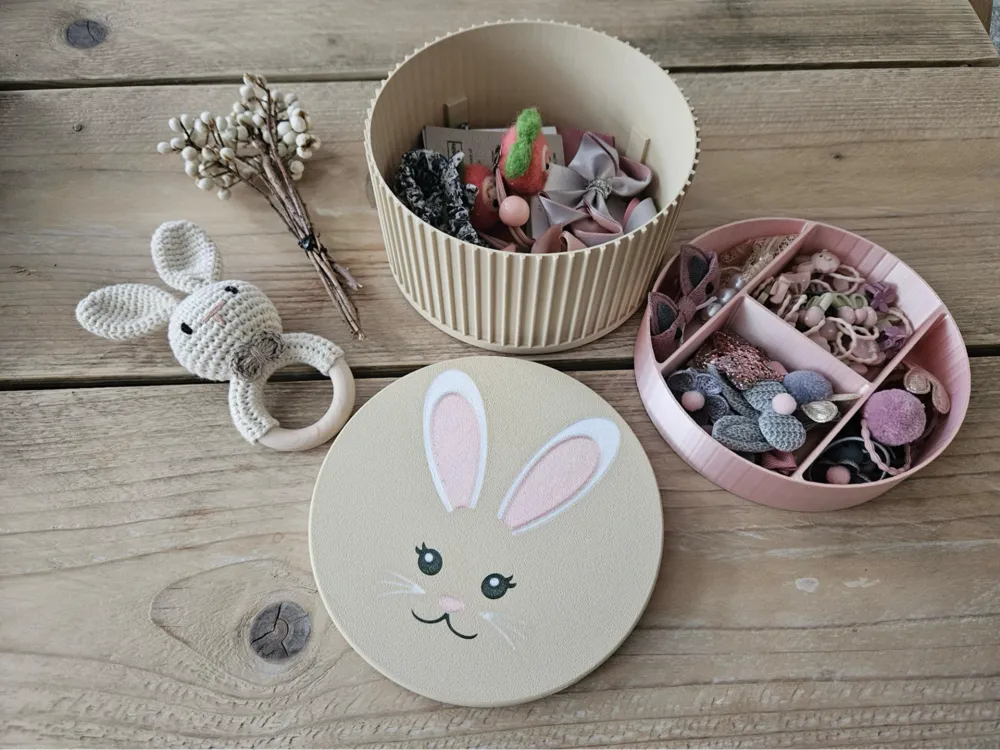 Bespoke 3D-Printed Bunny Jewelry Box by MSAC Design - MakerWorld