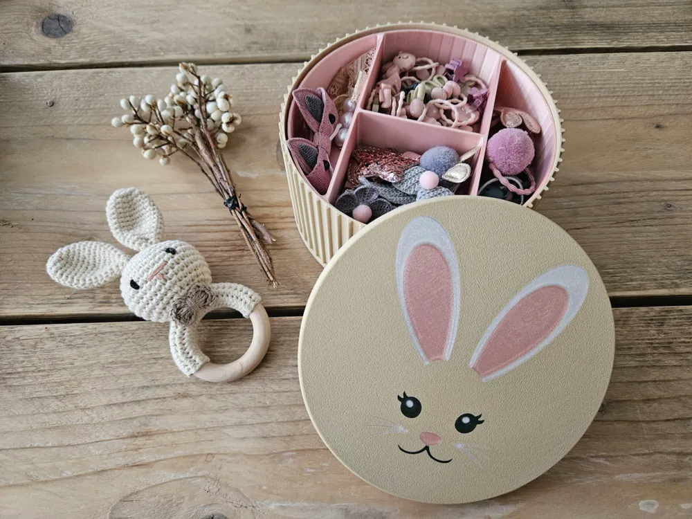 Bespoke 3D-Printed Bunny Jewelry Box by MSAC Design - MakerWorld