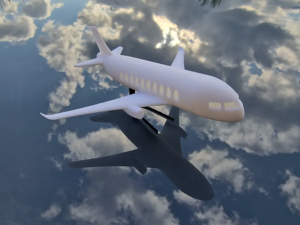 Cute Flying Airplane (with interior) by Marcel MakerWorld: Download ...