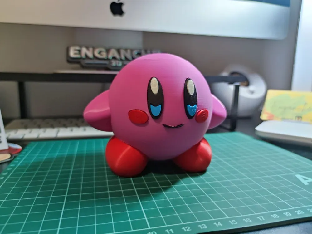 Kirby multi-parts NO AMS - Free 3D Print Model - MakerWorld