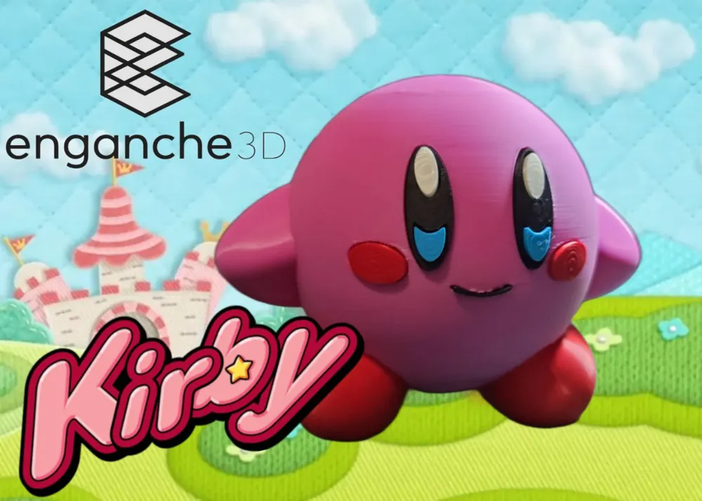 Kirby multi-parts NO AMS by x4mp0 MakerWorld: Download Free 3D Models
