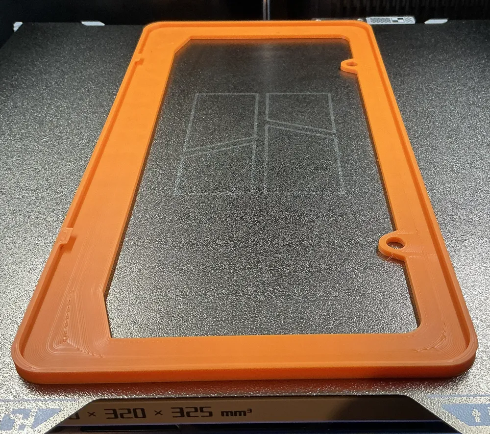 LICENSE PLATE FRAME CONFIGURATOR - Free 3D Print Model - MakerWorld