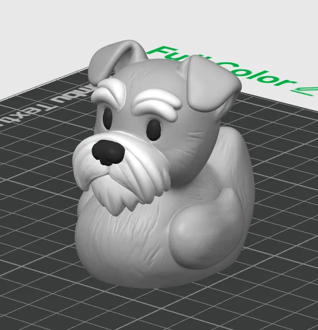 Schnauzer Duck by K3DPrint MakerWorld: Download Free 3D Models