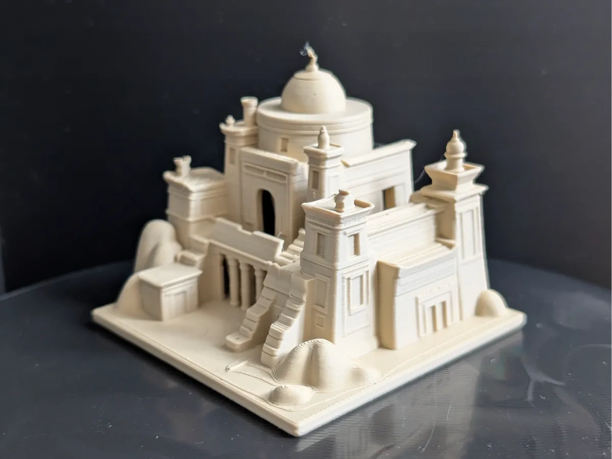 Ancient Mausoleum Chamber Miniature 023 by Wizualizer MakerWorld ...