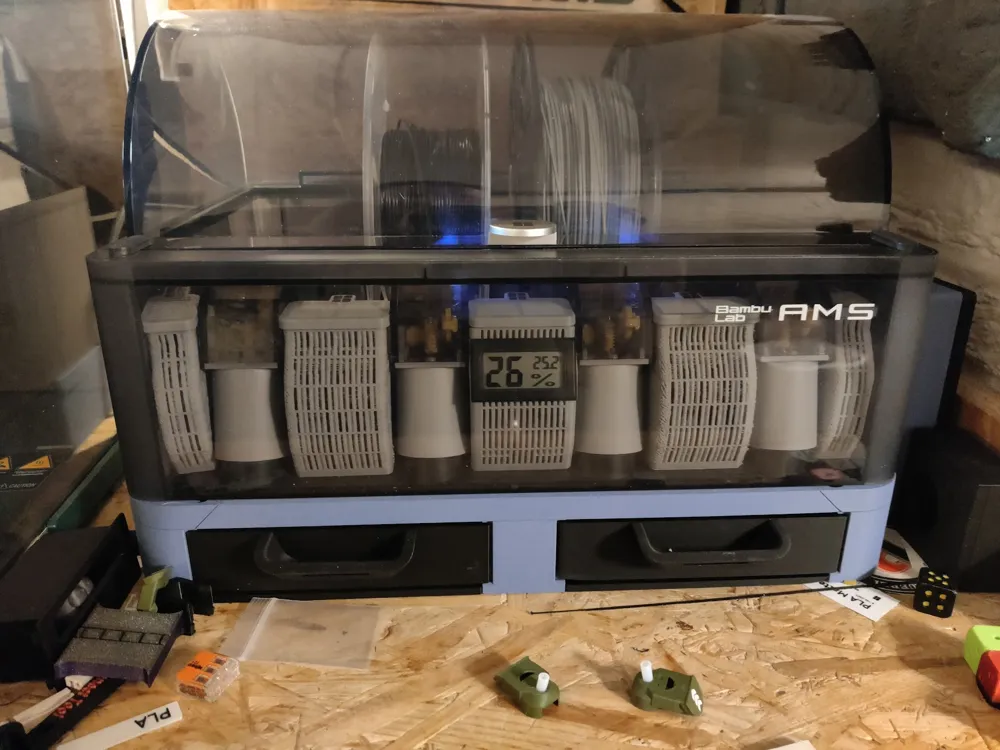 AMS Silica dryer pod with hygrometer - faced upwards Remixed by ...