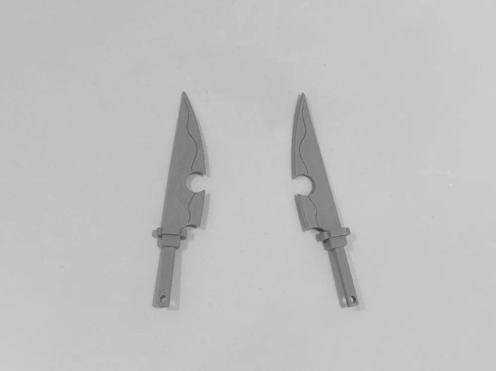 Dummy 13 Uzui Tengen Swords: Demon Slayer - Free 3D Print Model ...