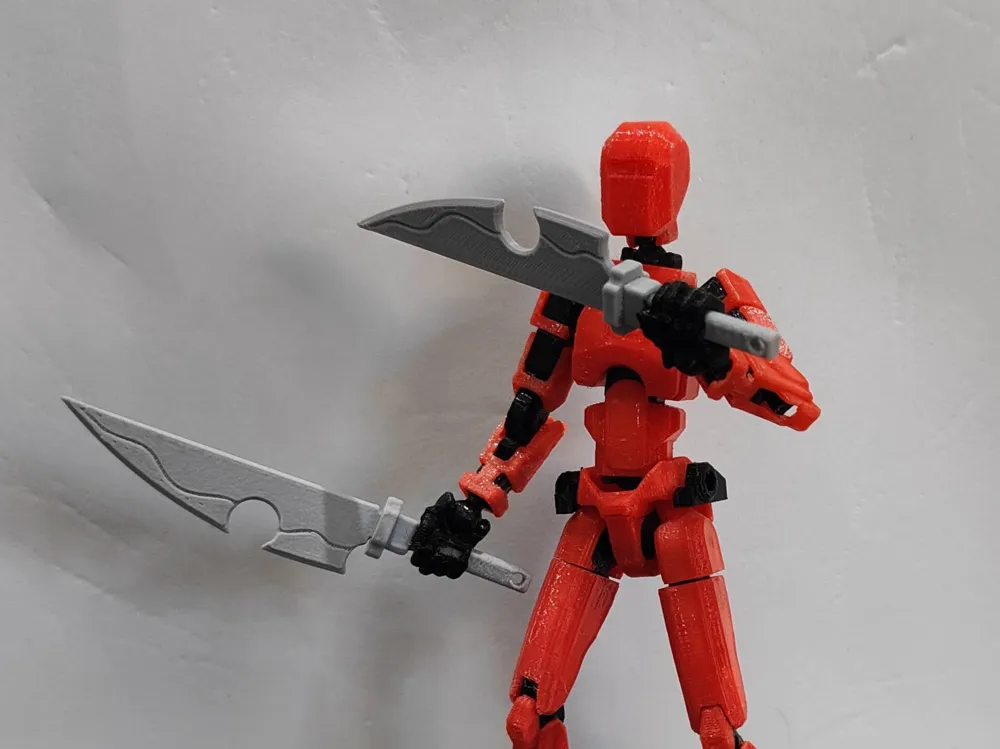 Dummy 13 Uzui Tengen Swords: Demon Slayer - Free 3D Print Model ...