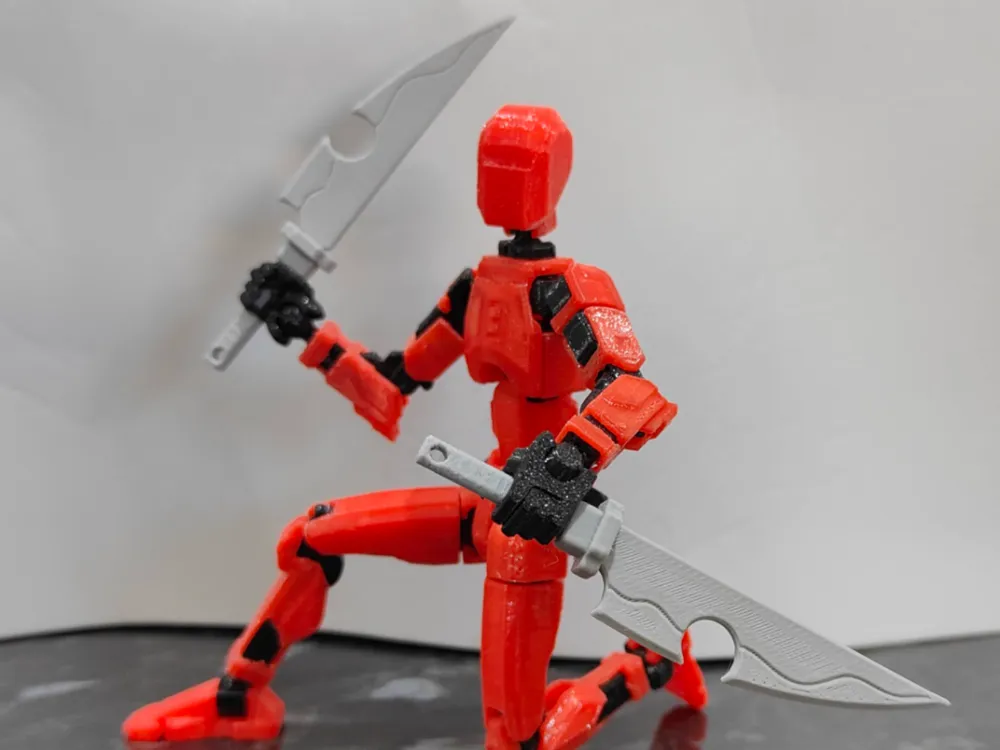 Dummy 13 Uzui Tengen Swords: Demon Slayer - Free 3D Print Model ...