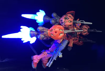 Red Gundam bit unit - Free 3D Print Model - MakerWorld