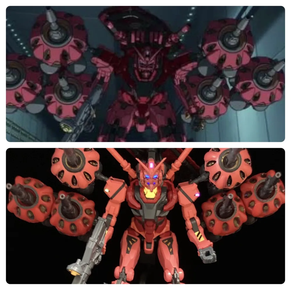 Red Gundam bit unit by potiko555 MakerWorld: Download Free 3D Models