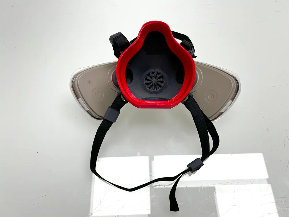 Fully Functional Gas Mask by One Maker Show MakerWorld: Download Free ...
