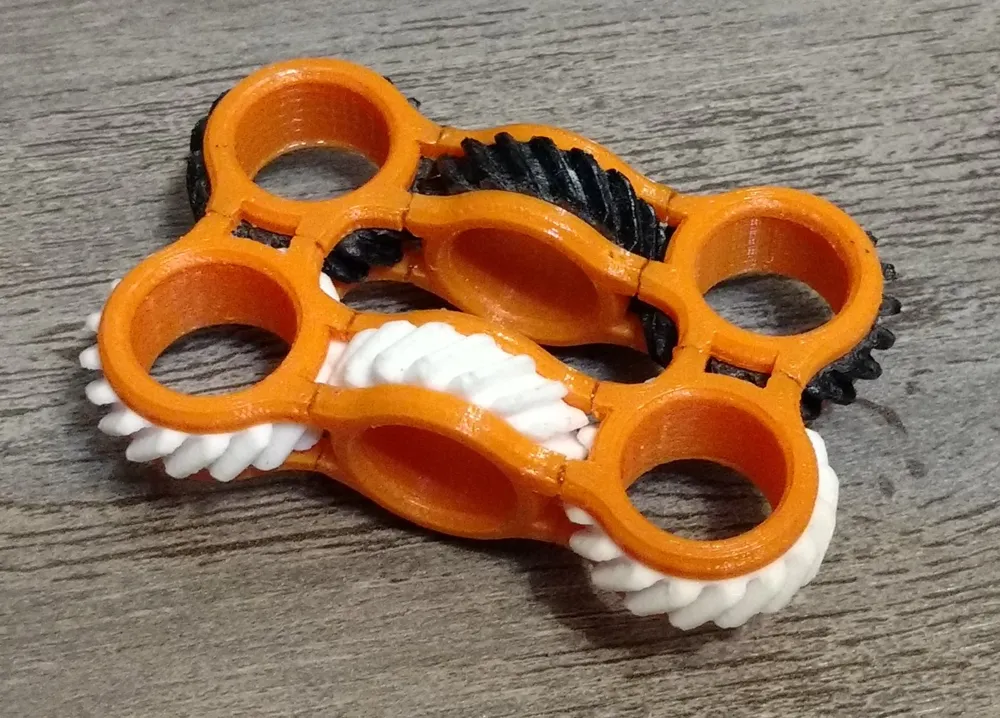 Small Helical Gear Fidget Toy by lu_print - MakerWorld
