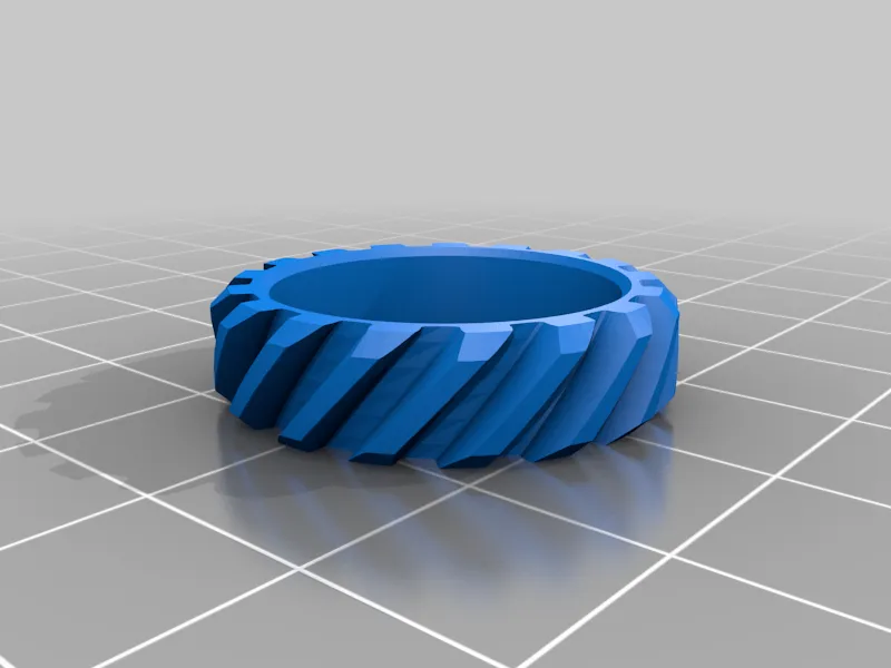 Small Helical Gear Fidget Toy by lu_print - MakerWorld