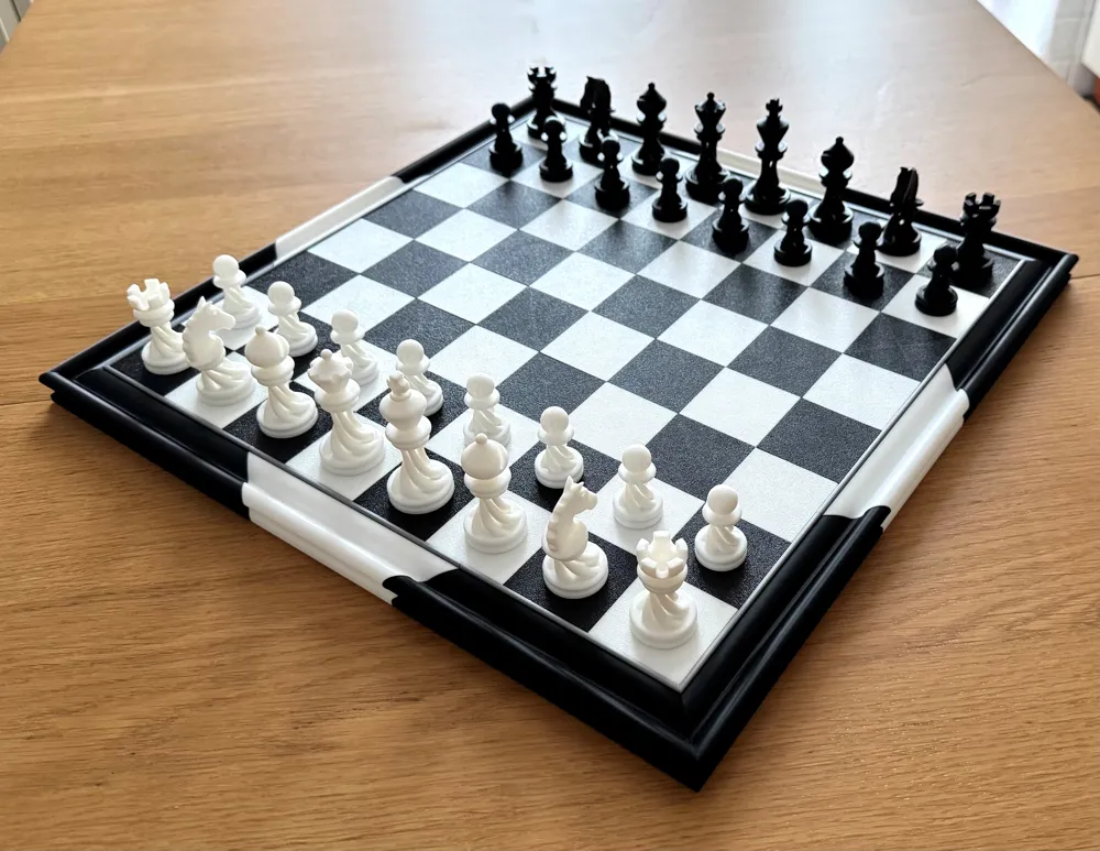 Spiral Design Magnetic Chess Pieces - Free 3D Print Model - MakerWorld