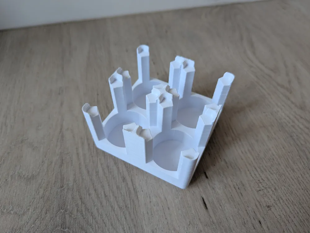 Tamiya paint holder gridfinity stackable (10ml) by jrh9000 MakerWorld ...