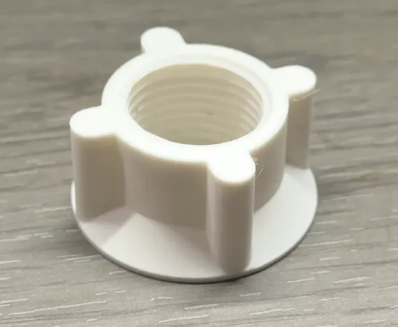 Faucet nut - 1/2” (under-sink fastener) - Free 3D Print Model - MakerWorld