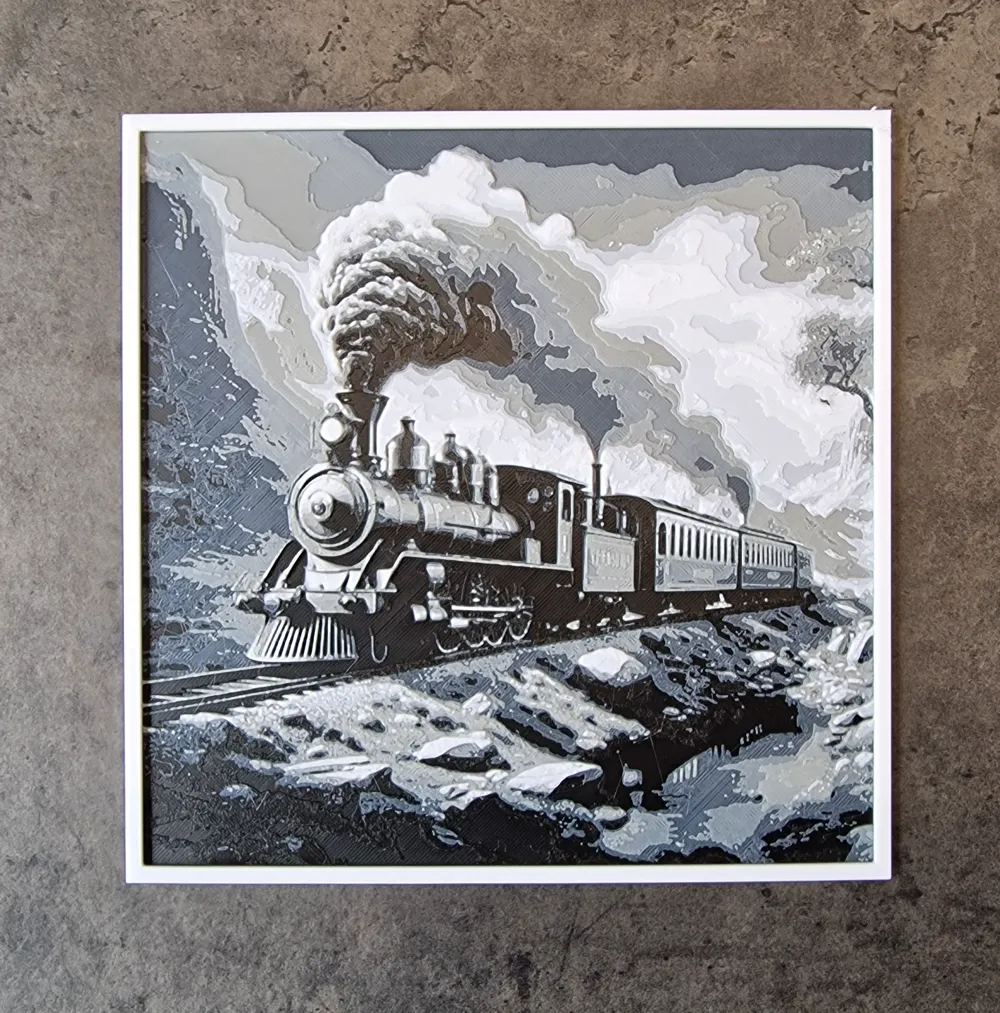 Train (hueforge) by Westtech 3D MakerWorld: Download Free 3D Models