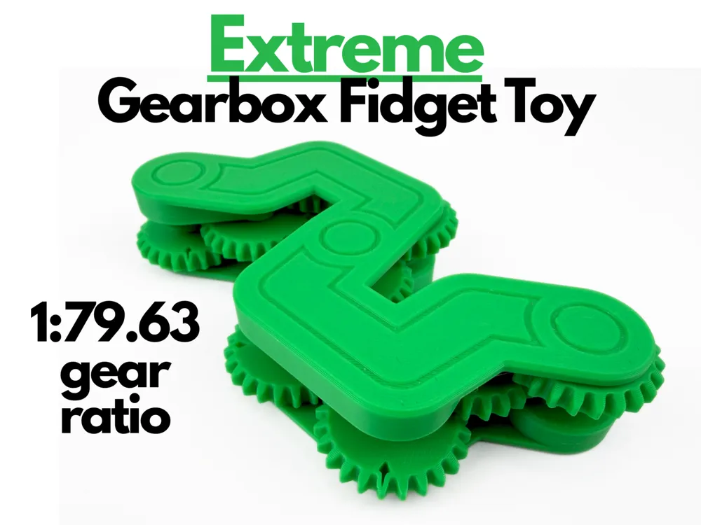 Extreme Gearbox Fidget Toy - Free 3D Print Model - MakerWorld