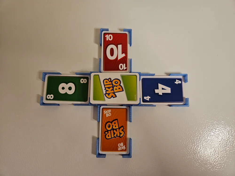 Skip-Bo Card Rack - Modular by southlake333 - MakerWorld