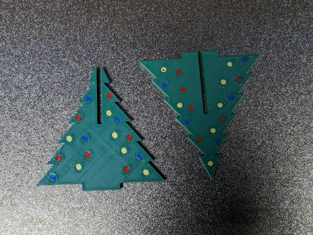 Quick Stand Up Christmas Tree by acvideo - MakerWorld