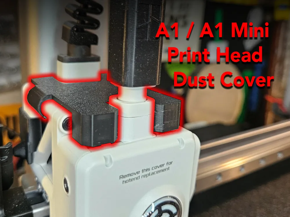 A1 / A1mini Print Head Dust Cover by Ocular Dynamic MakerWorld ...