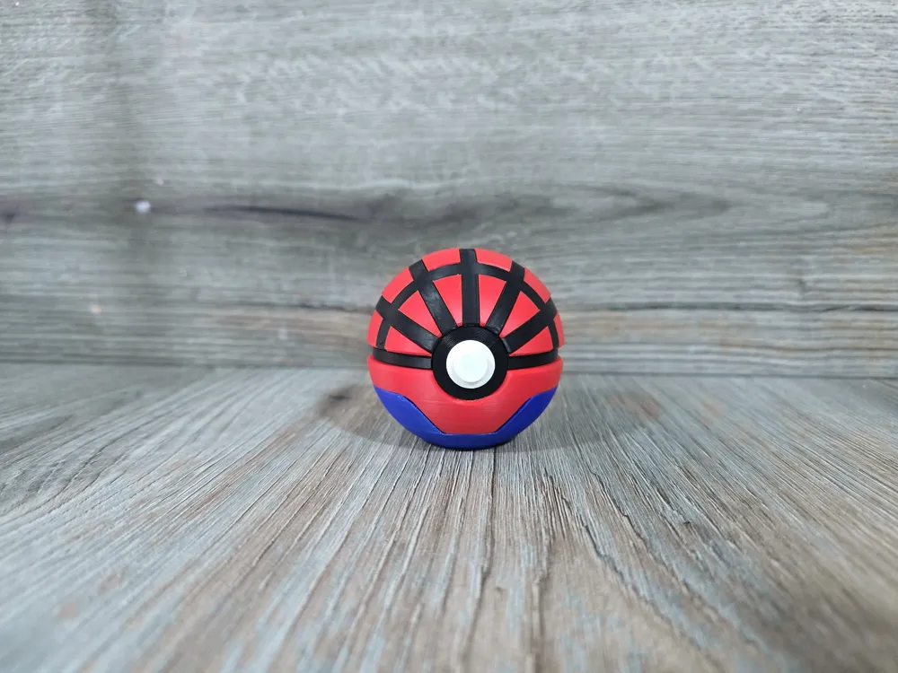 Spider-Man Pokéball - Multipart - Free 3D Print Model - MakerWorld