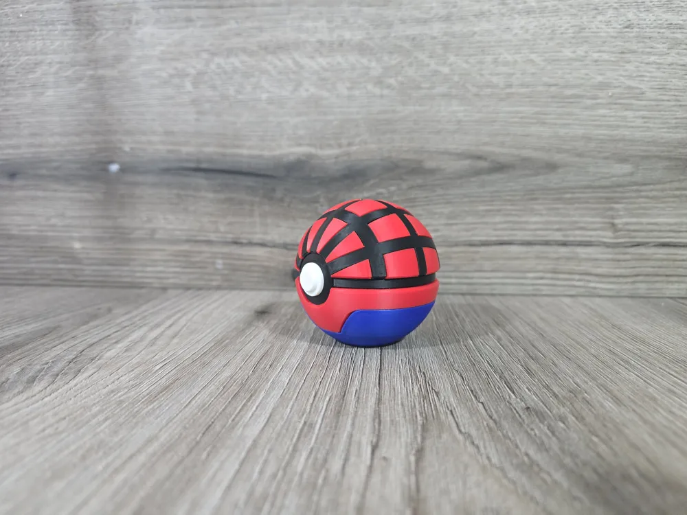 Spider-Man Pokéball - Multipart - Free 3D Print Model - MakerWorld
