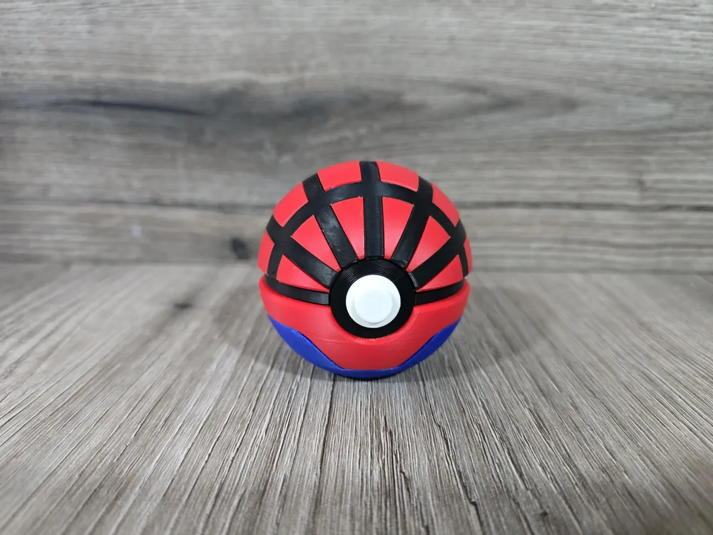 Spider-Man Pokéball - Multipart - Free 3D Print Model - MakerWorld
