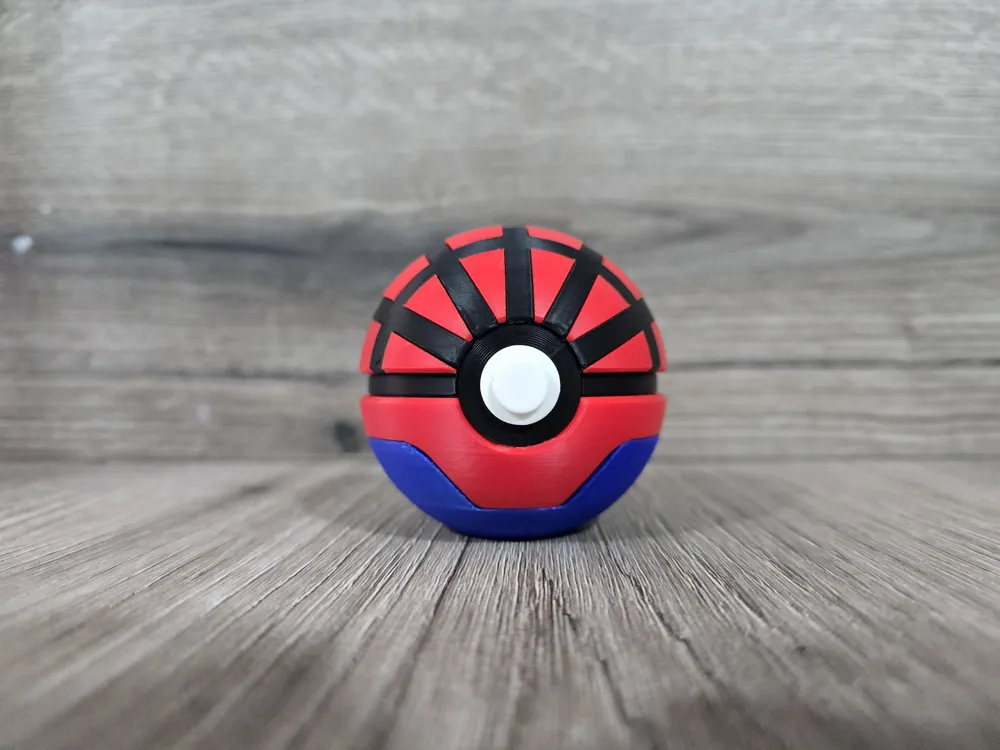 Spider-Man Pokéball - Multipart - Free 3D Print Model - MakerWorld