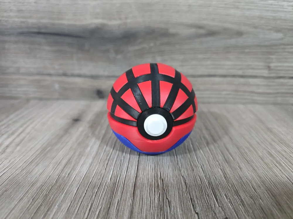 Spider-Man Pokéball - Multipart - Free 3D Print Model - MakerWorld