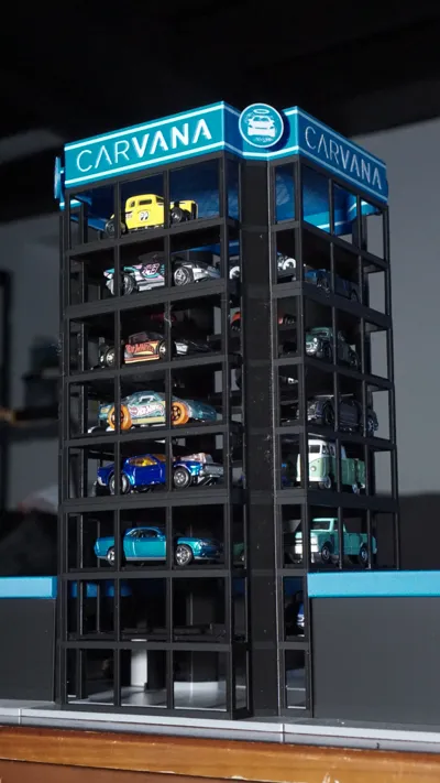 Carvana (1:64 Scale) Showroom Hot Wheels Storage by LAYRLAB MakerWorld ...