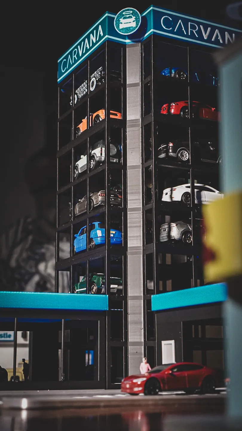 Carvana (1:64 Scale) Showroom Hot Wheels Storage - Free 3D Print Model ...